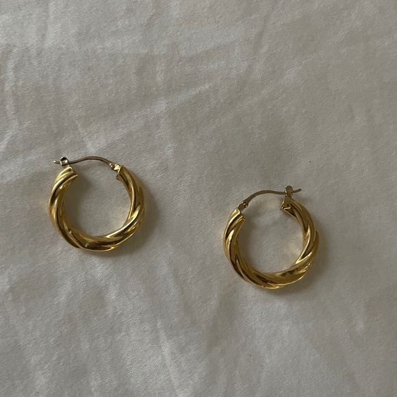 Jewelry | Gold Hoops | Poshmark